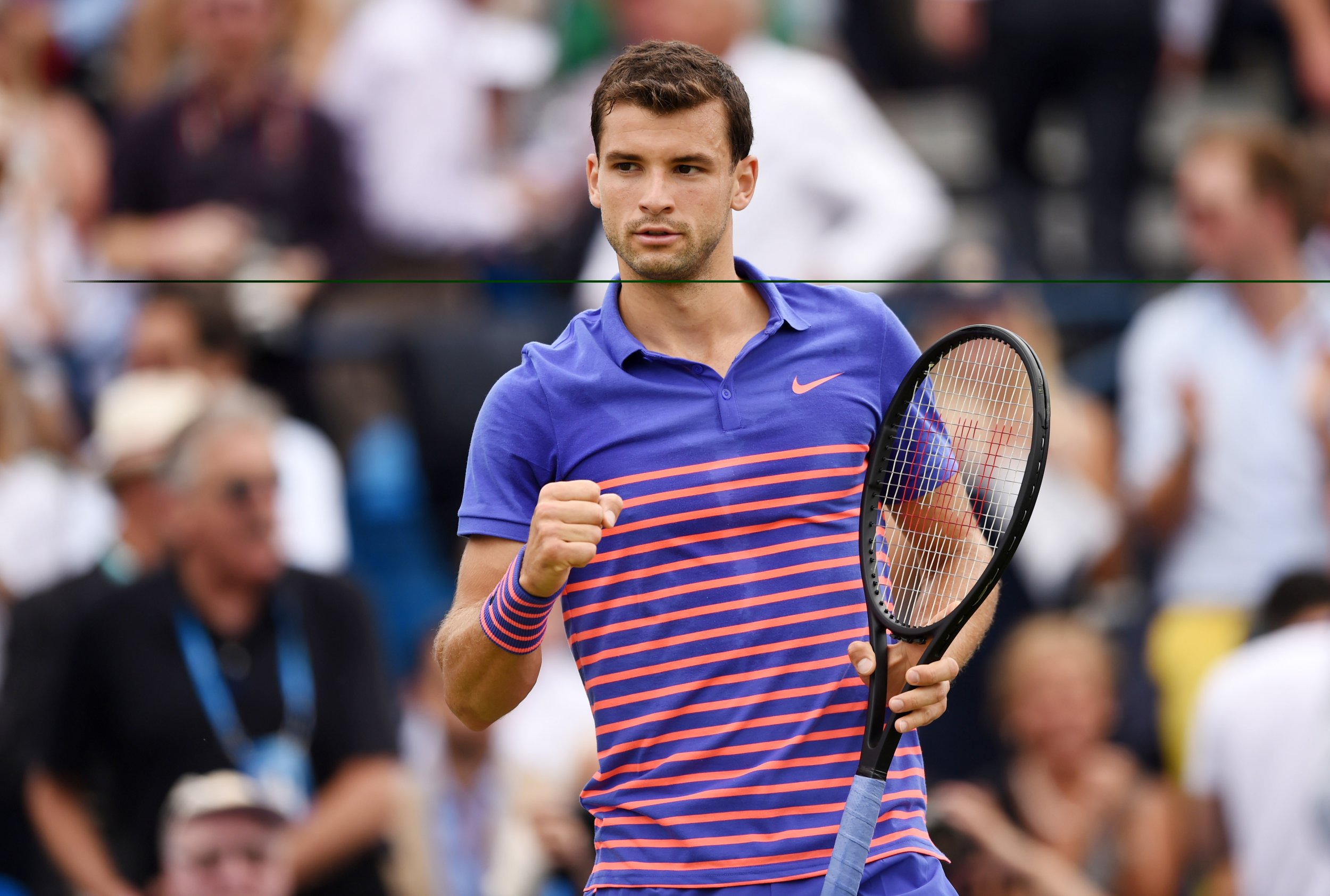 Defending Champion Grigor Dimitrov To Play Gilles Muller At Queen’s