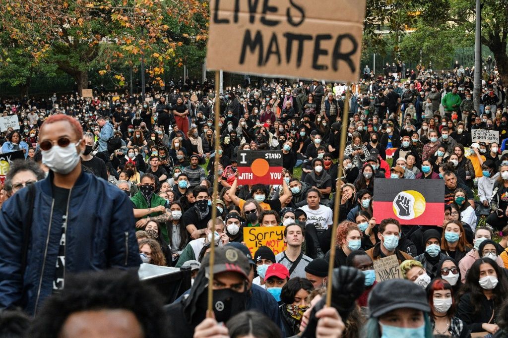 Defiant Australians Protest Racial Injustice Despite Warnings