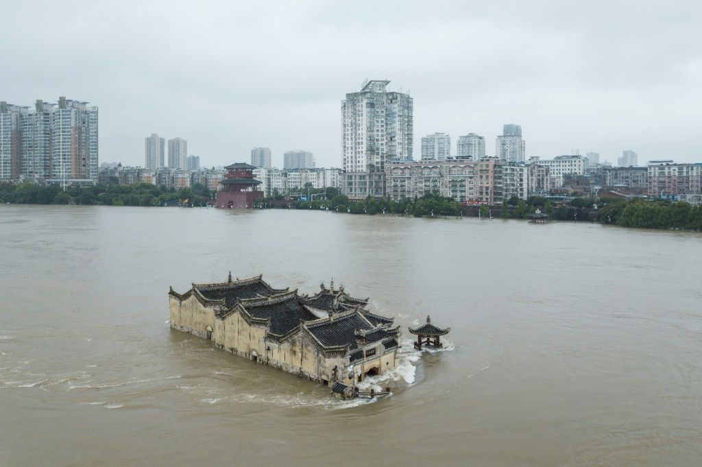 China Blows Up Dam In Eastern Province To Ease Flood Risk