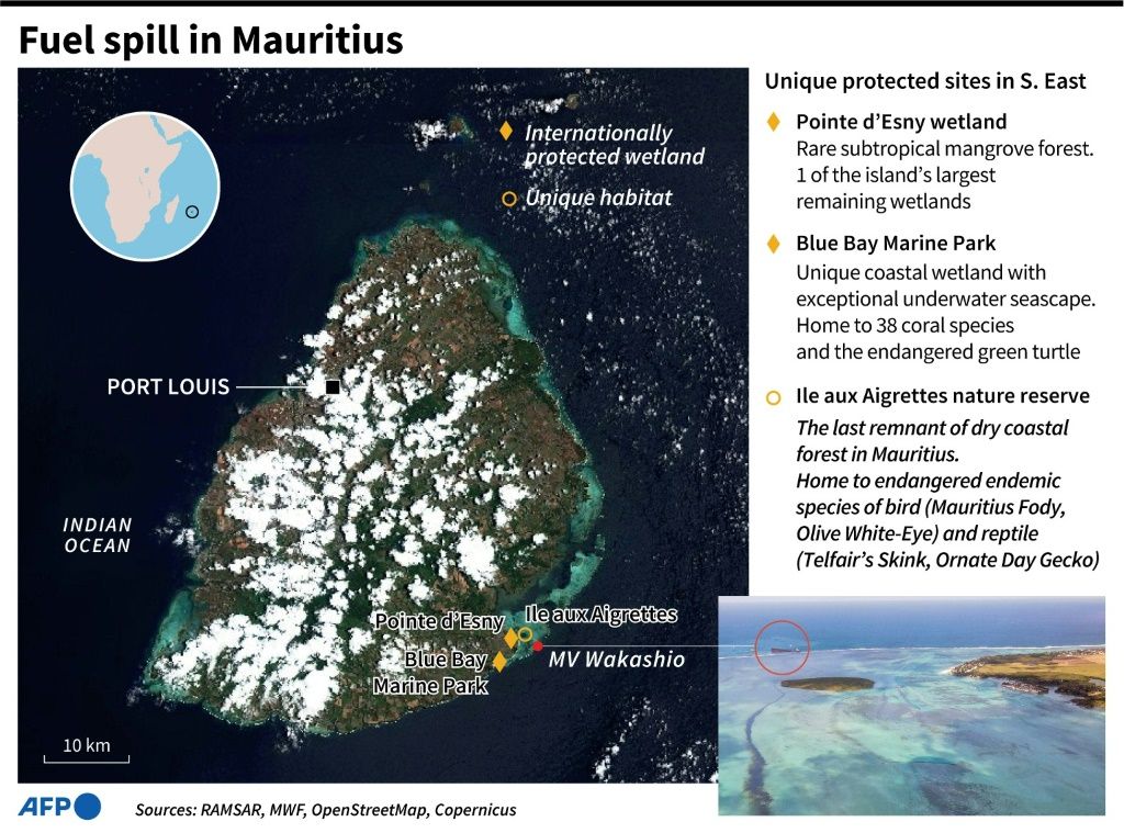 The Treasured Wetlands Of Mauritius: Factfile