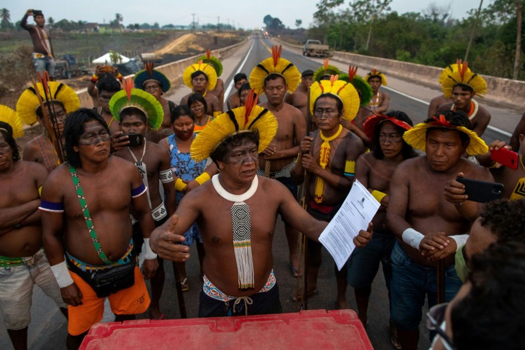 Amazon Indigenous Protesters Vow Indefinite Roadblock