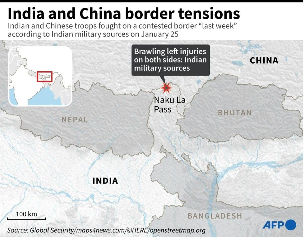 India And China Clash Again On Himalayan Border