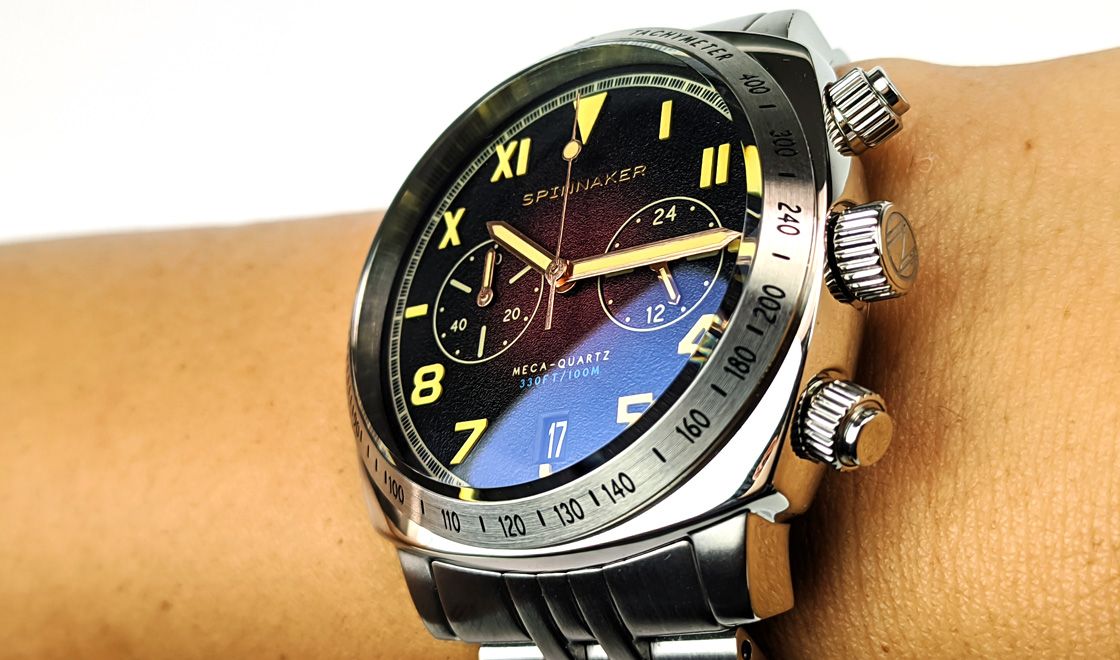 Spinnaker Hull California Chronograph Hands-on Review: Meca-Quartz ...