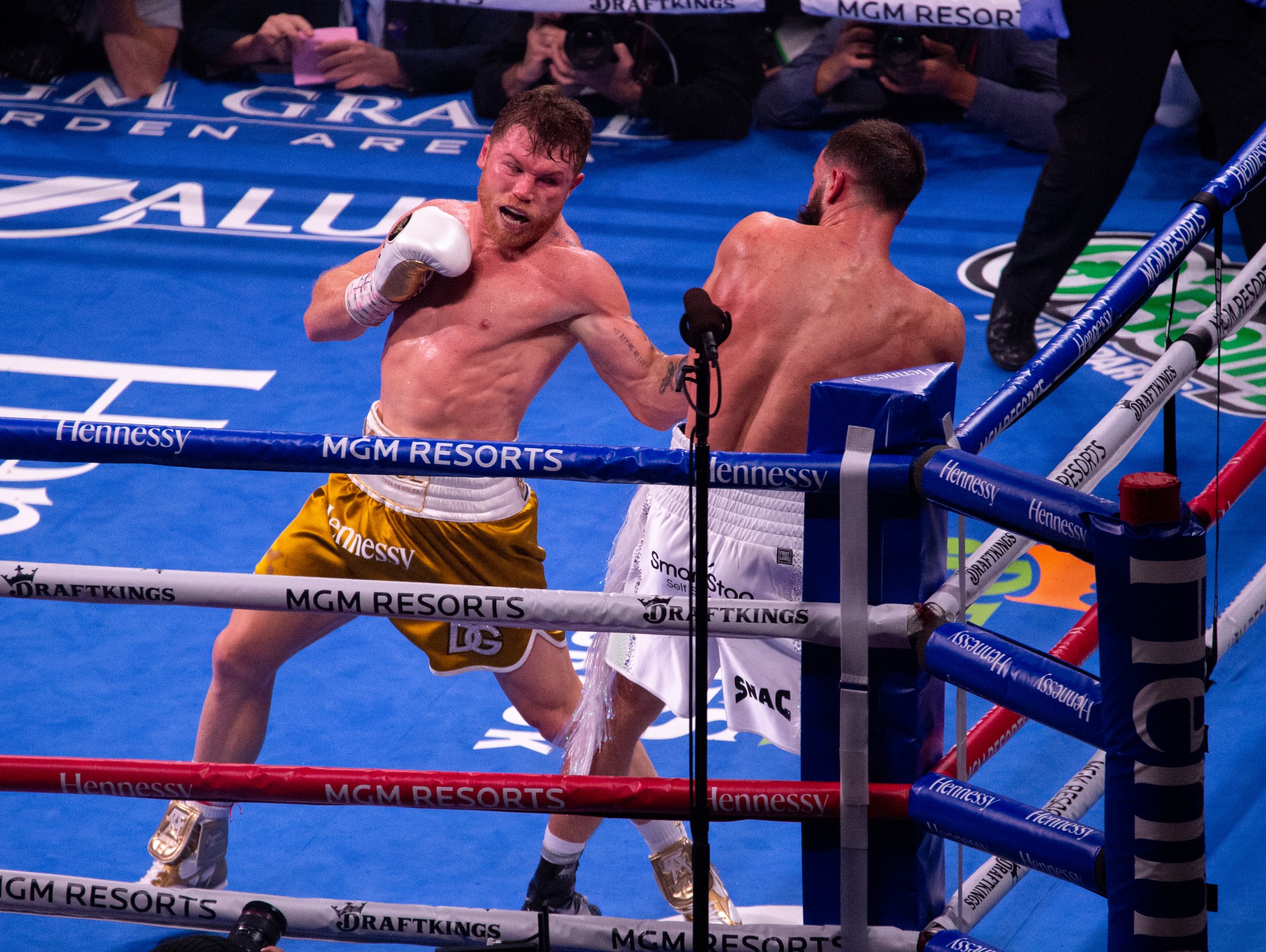 Canelo Weighing Bivol Rematch