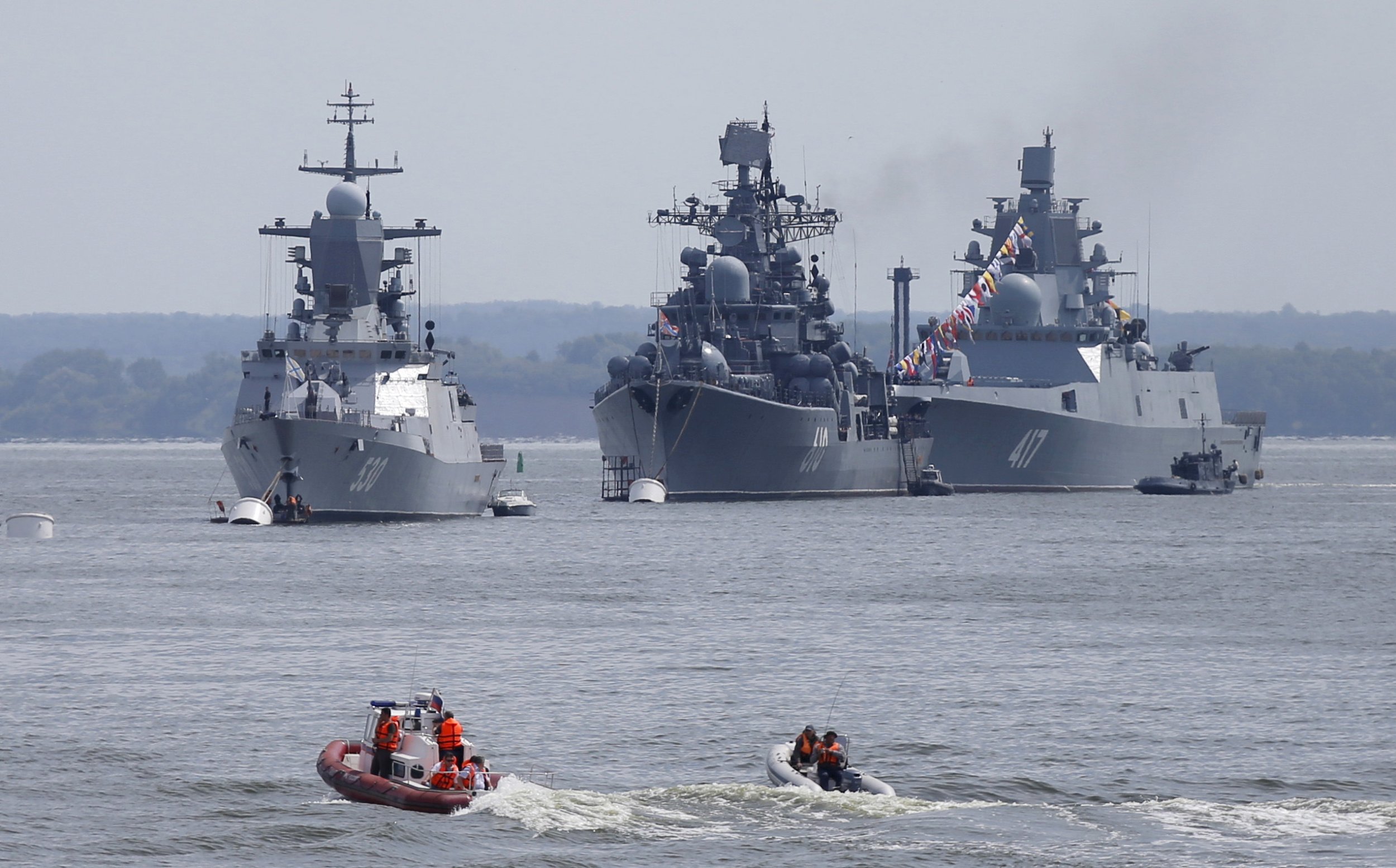 Destination Ukraine? Russian Landing Ships Leave Baltic Sea For ...