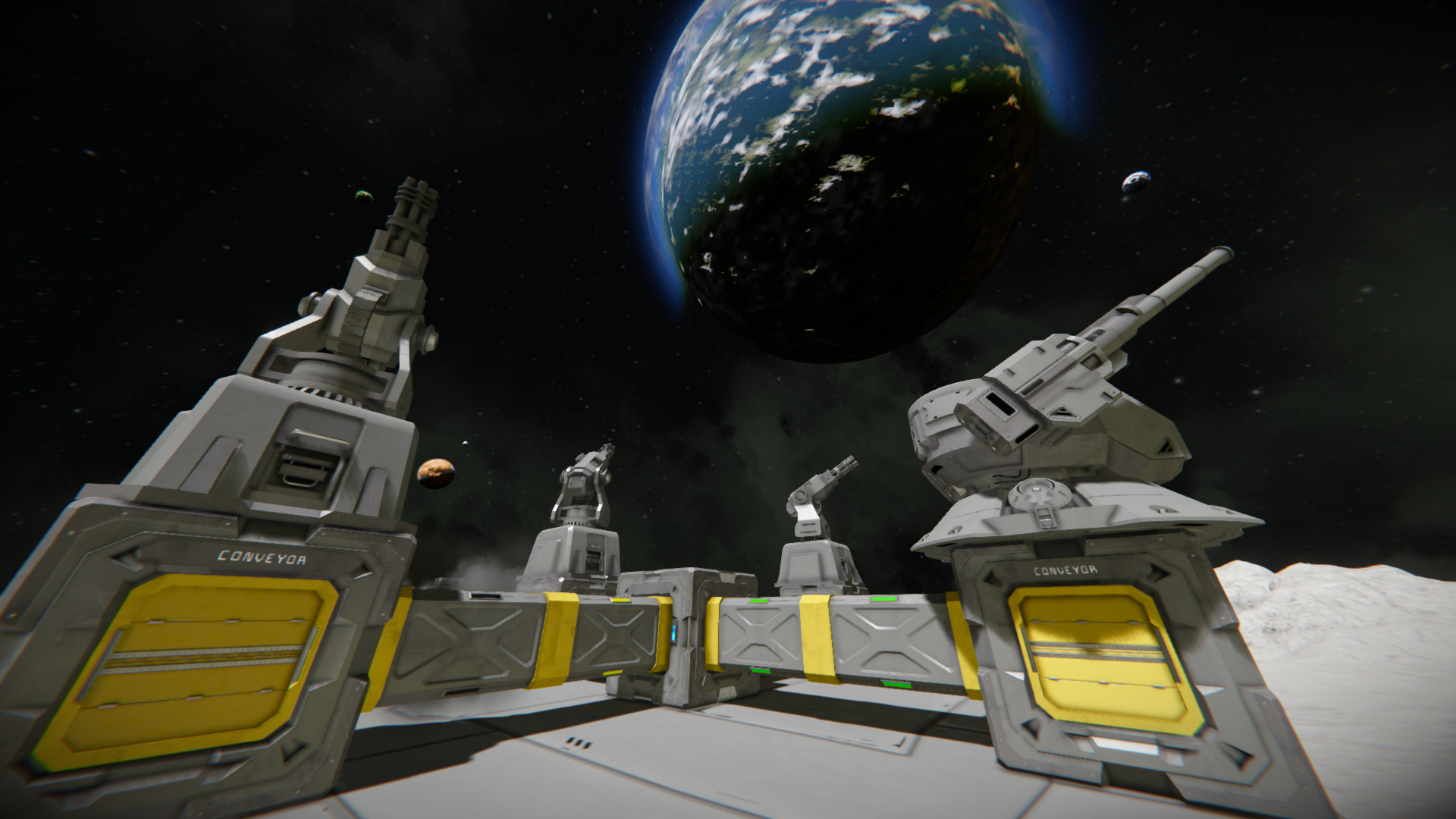 'Space Engineers': How To Build Defense Turrets