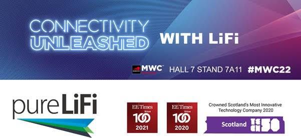 pureLiFi Looks To 'Unleash Connectivity' At MWC 2022