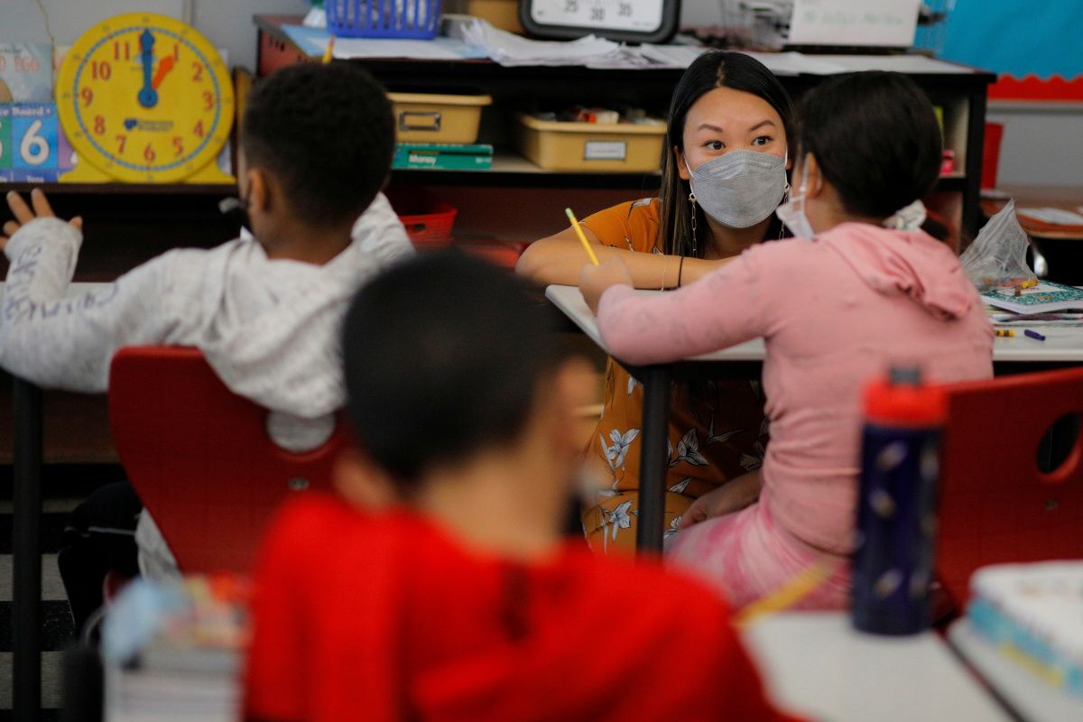 Schools Without Mask Mandates Now Exceeds Number With Them
