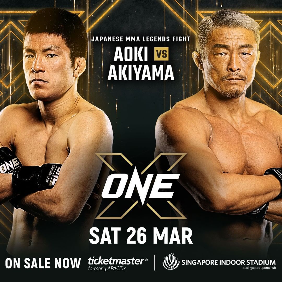 Shinya Aoki Vs. Yoshihiro Akiyama Booked For ONE X